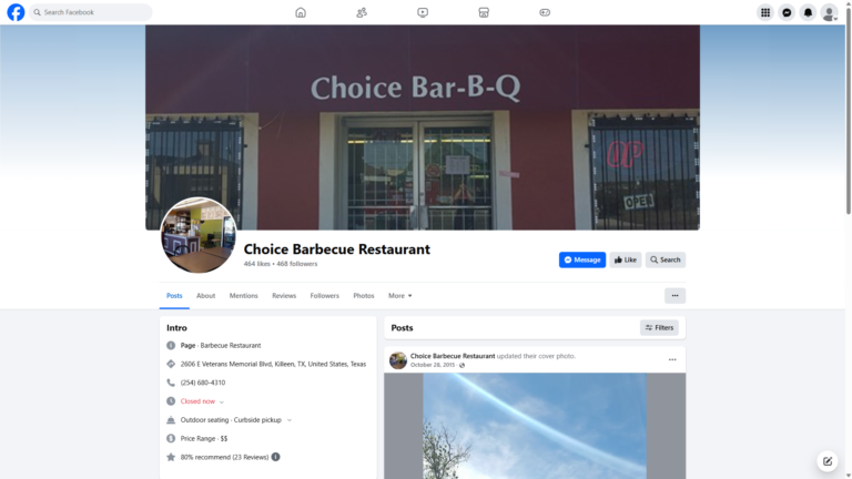 Choice Barbecue Restaurant